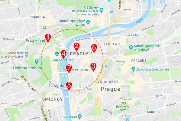 Where To Stay in Prague: Prague's Coolest Neighbourhoods - Wandertooth ...