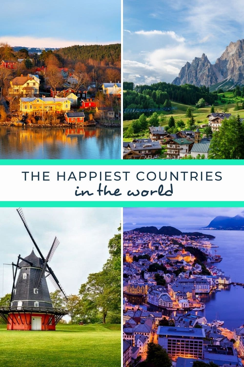 The 5 Happiest Countries in the World - Wandertooth Travel