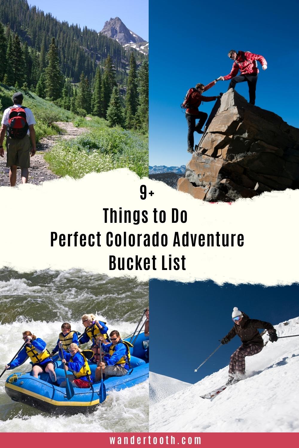 The Perfect Colorado Adventure Bucket List - Wandertooth Travel