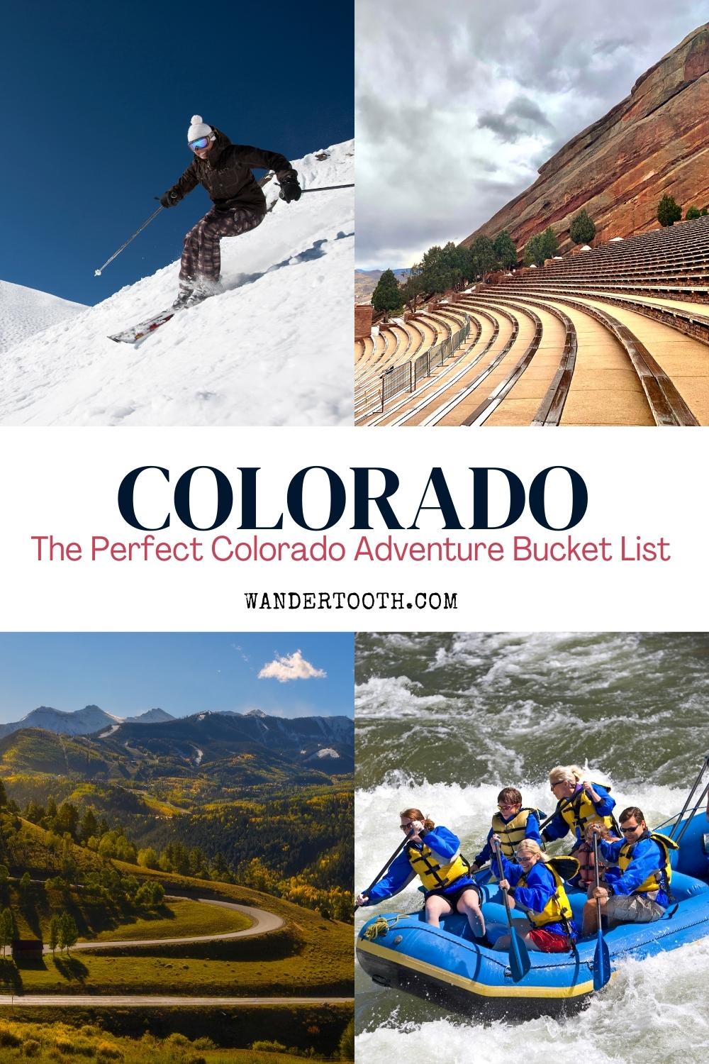 The Perfect Colorado Adventure Bucket List - Wandertooth Travel