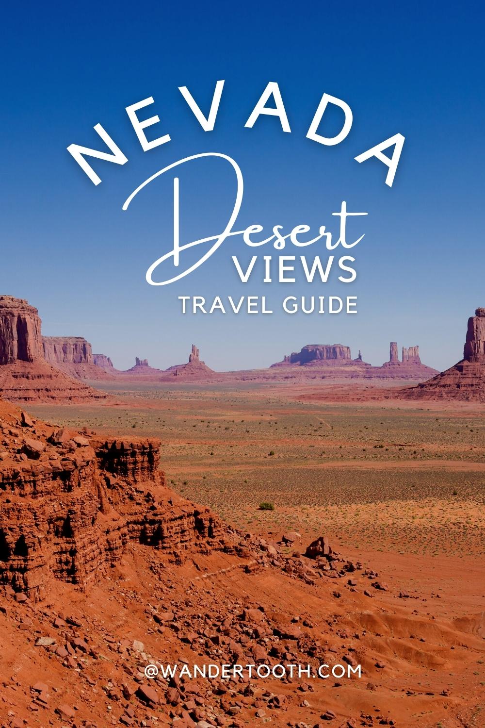 10+ Best Desert Views In Nevada - Wandertooth Travel