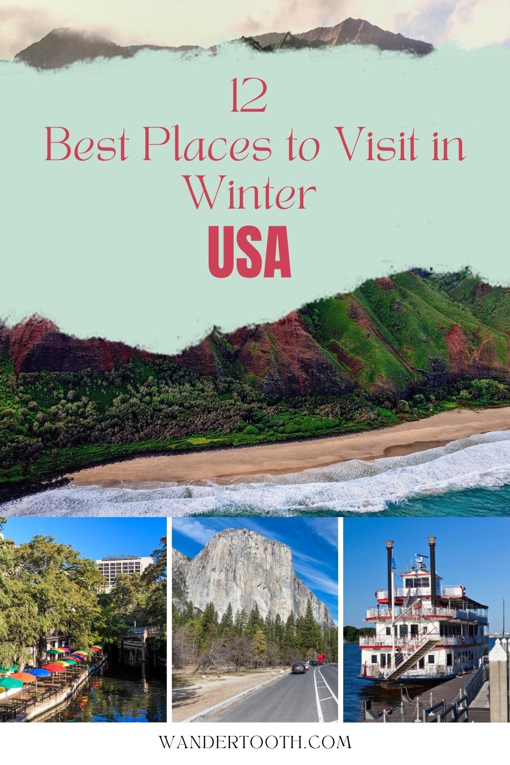 12 Beautiful Winter Destinations in USA - Wandertooth Travel