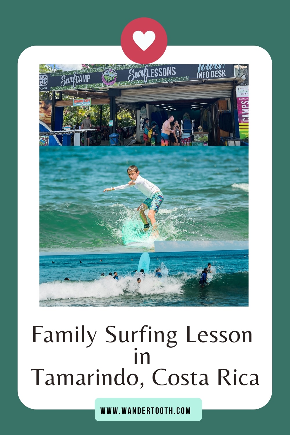 Our Family Surfing Lesson in Tamarindo, Costa Rica - We did it!